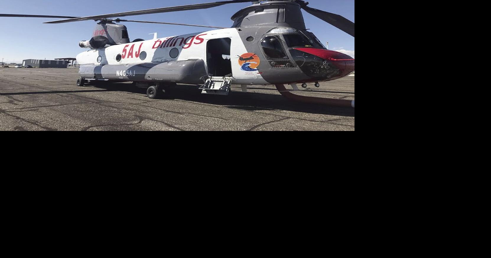 Chinook Helicopter Helped Cool the Washakie Park Fire | News ...