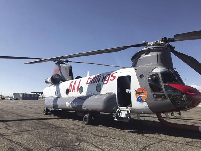Chinook Helicopter Helped Cool the Washakie Park Fire | News ...