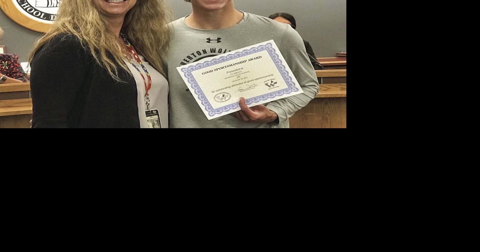 Riverton Wolverine wins sportsmanship award | Sports | rivertonranger.com