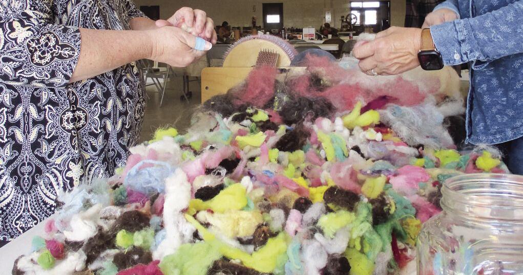 Wool, yarn and fabric at the fairgrounds | News | rivertonranger.com
