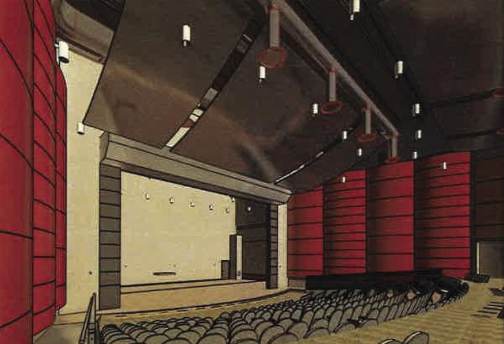 New auditorium takes shape | News | rivertonranger.com