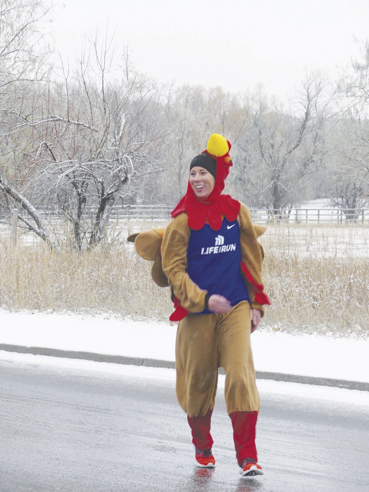 Thanksgiving Turkey Run in Lander photo slideshow | | rivertonranger.com