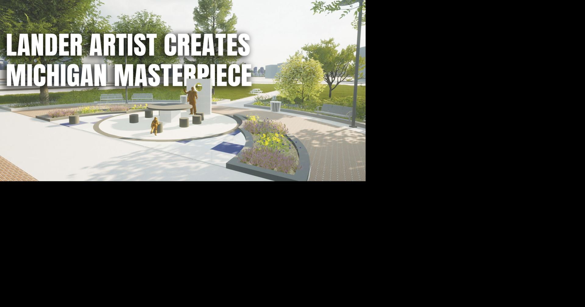 Lander artist creates Michigan masterpiece | Lifestyle | rivertonranger.com