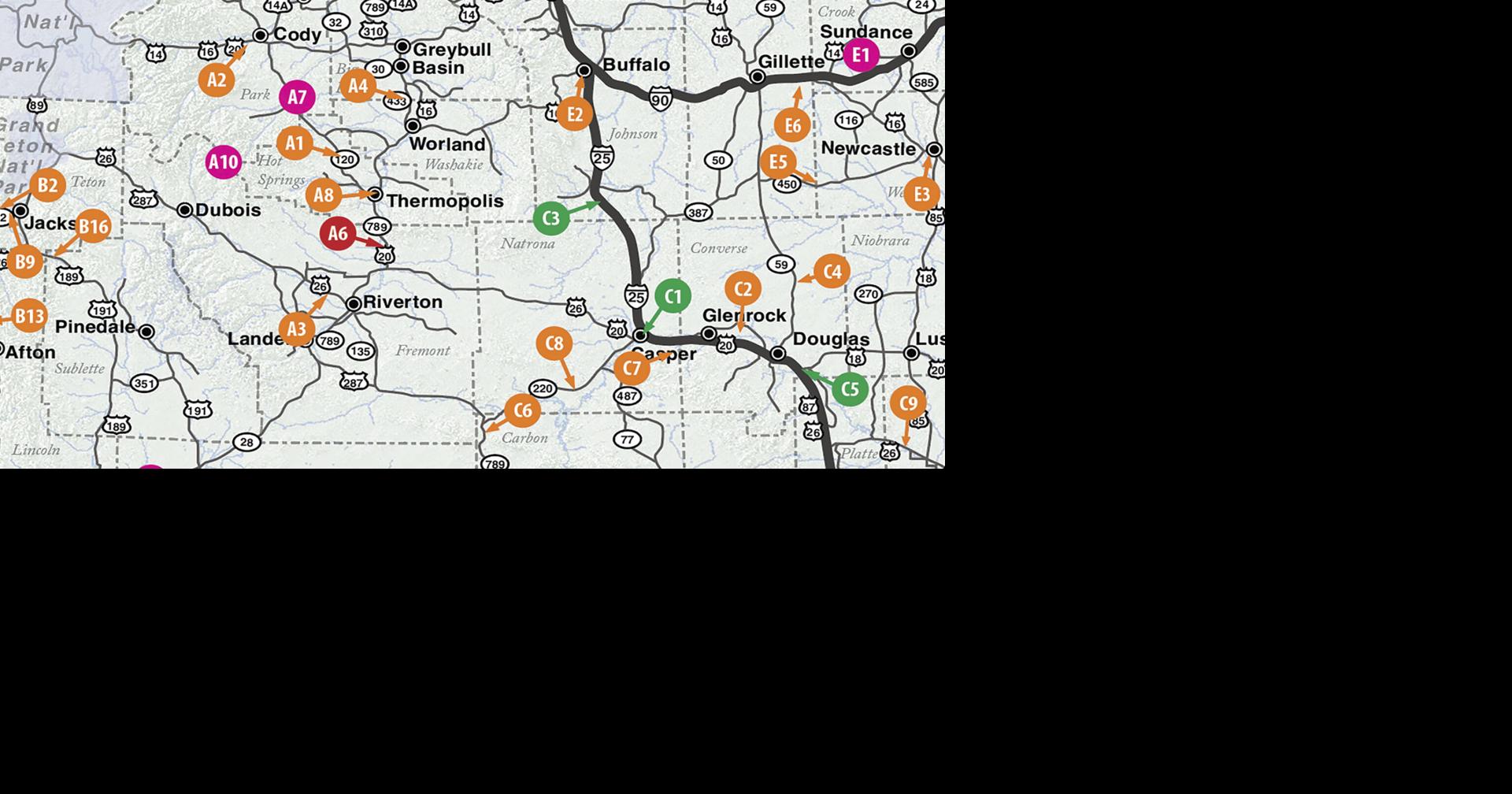 Your guide to WYDOT’s summer roadwork | Lander Journal | rivertonranger.com