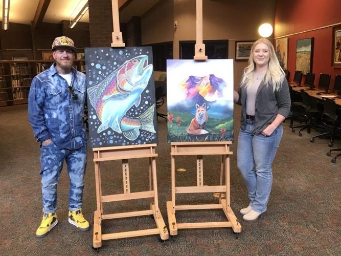 New mural goes up on Riverton Library | News | rivertonranger.com