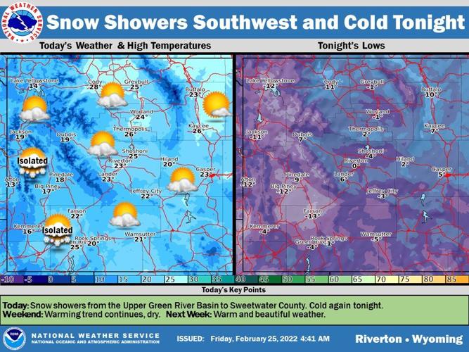 Warmer for Friday; Not as cold, but still cold, tonight | News ...