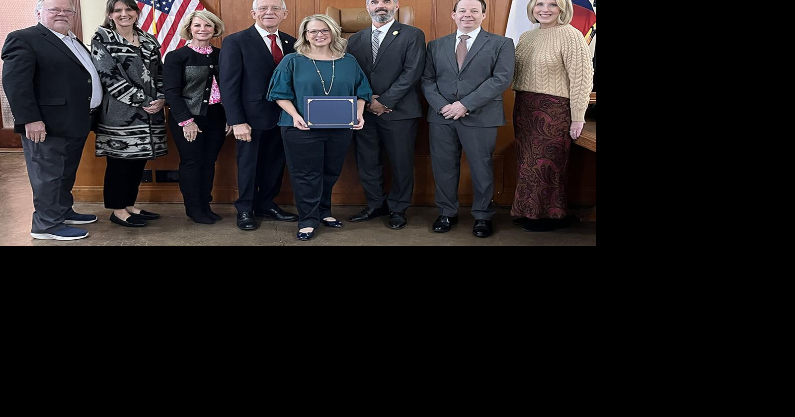 Rockwall County honors Katy Ruff for initiating successful wellness ...