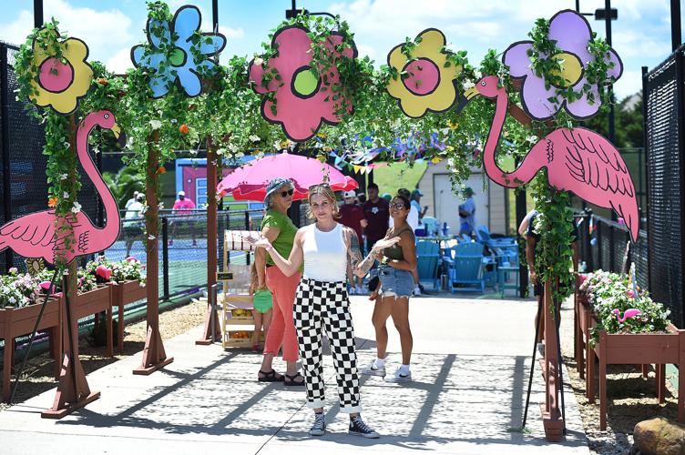 Pickleball players have fun at The Oasis in Rockwall for Backyard ...