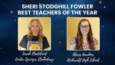 Two first-year educators honored as Rockwall ISD’s BEST for 2024-2025 ...