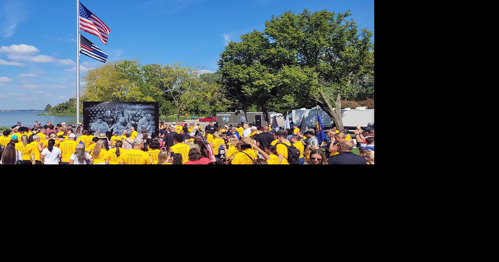 Families gather in Rockwall for unveiling of first national memorial of ...