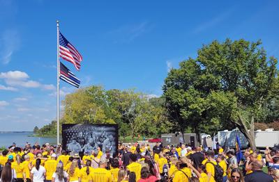 Families gather in Rockwall for unveiling of first national memorial of ...
