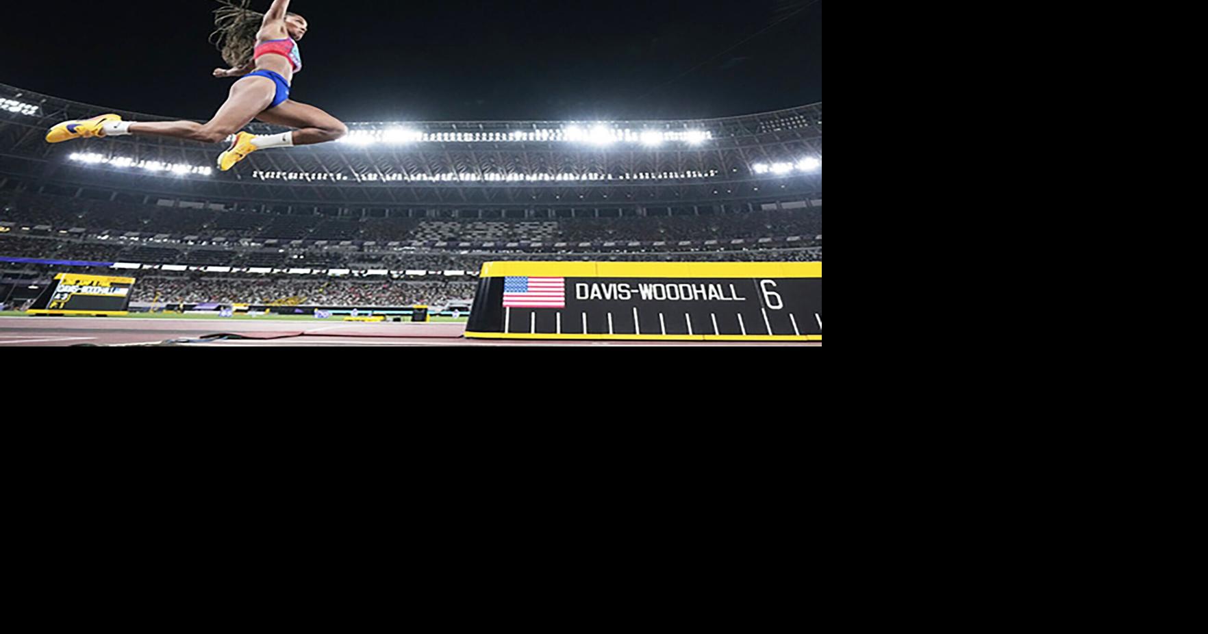 Tara Davis-Woodhall wins women's long jump world title | Local Sports ...