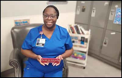 THR nurse now working at hospital that helped save her life | News ...