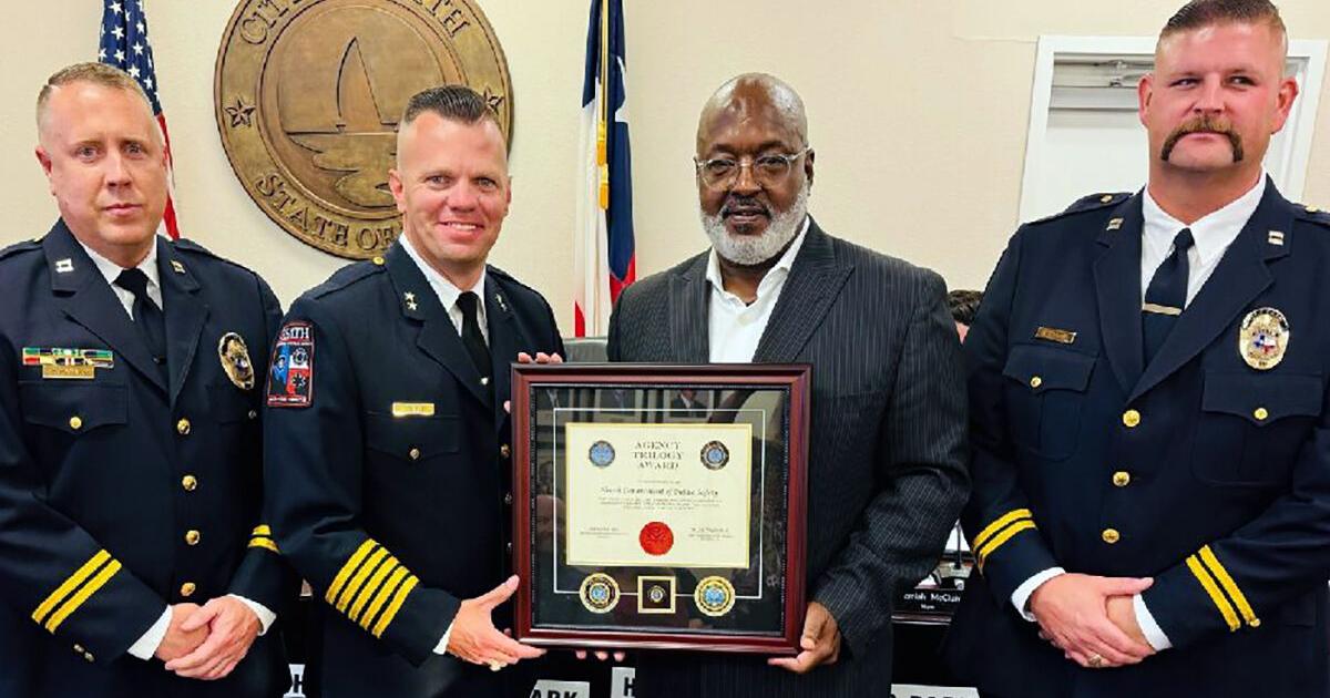 Heath DPS honored with FBI-LEEDA's Agency Trilogy Award | Local News ...