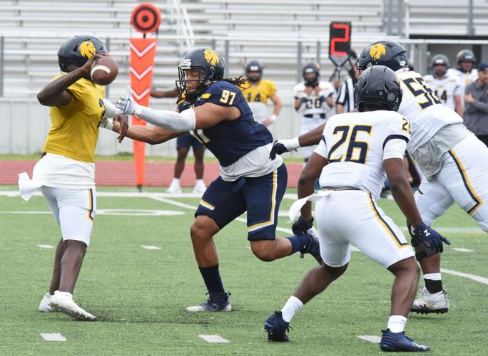 Gold beats Blue 21-10 in Texas A&M-Commerce spring football game ...