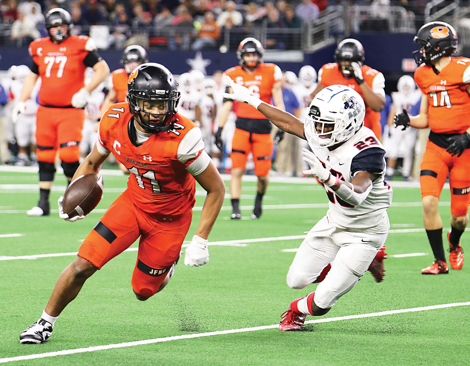 The NFL AP MVP, OPOY, & DPOY all played HS Football in Dallas-Ft. Worth