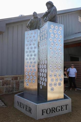 Local artist pays tribute to 9/11 with fire station sculpture | Local ...