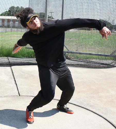 Joseph Brown rises slowly to the top in discus to make Olympic team ...