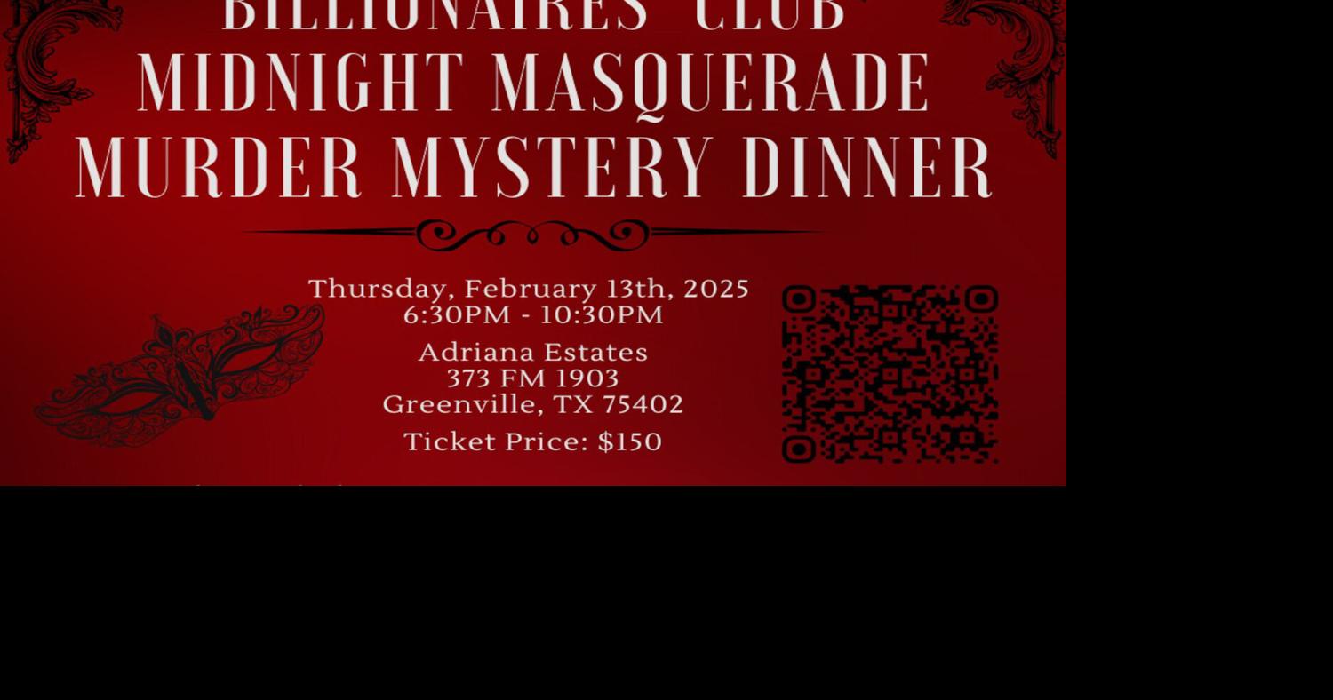 2025 Murder Mystery Flyer | | rockwallheraldbanner.com