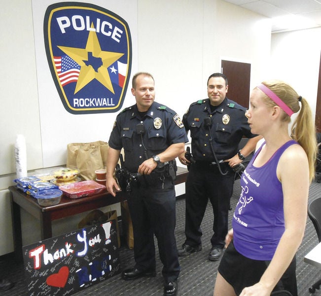 Rockwall Running Club thanks Rockwall Police for quick reaction to ...