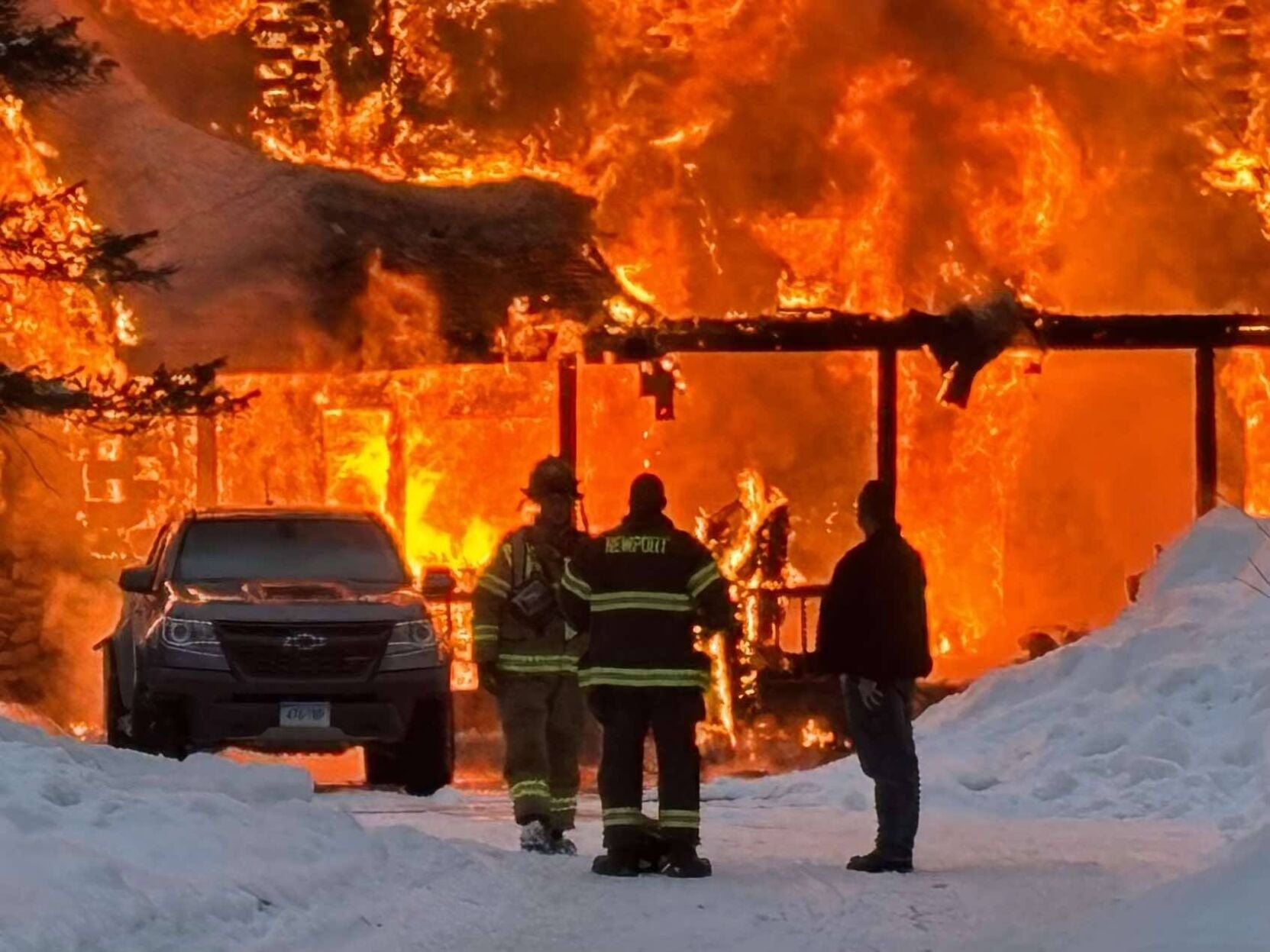 Multiple departments battle Route 8 structure fire in Ohio | News ...