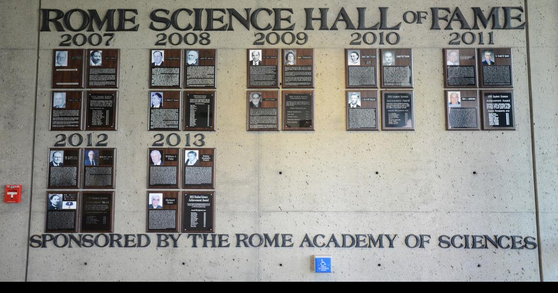 Trio to be inducted into Rome Science Hall of Fame | Culture ...