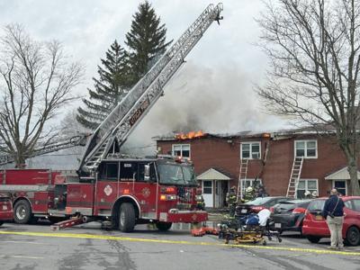 Fast-spreading fire torches multiple homes at Gilmore Village ...