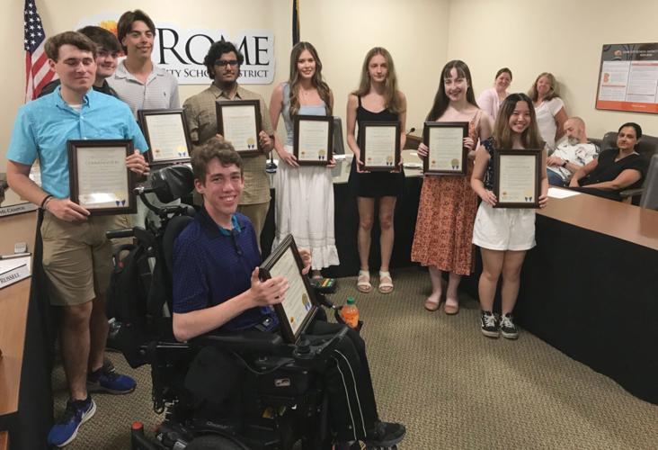 Rome school board salutes top students in RFA class of 2025 | News ...