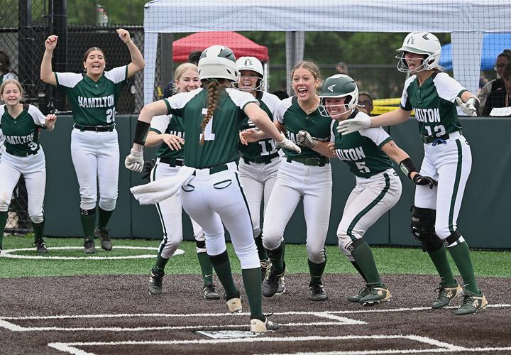 Hamilton softball claims state title with walkoff win | Sports ...
