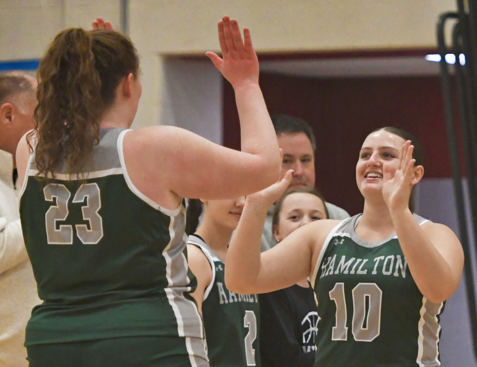 See sights from the Section III girls basketball game between Hamilton ...