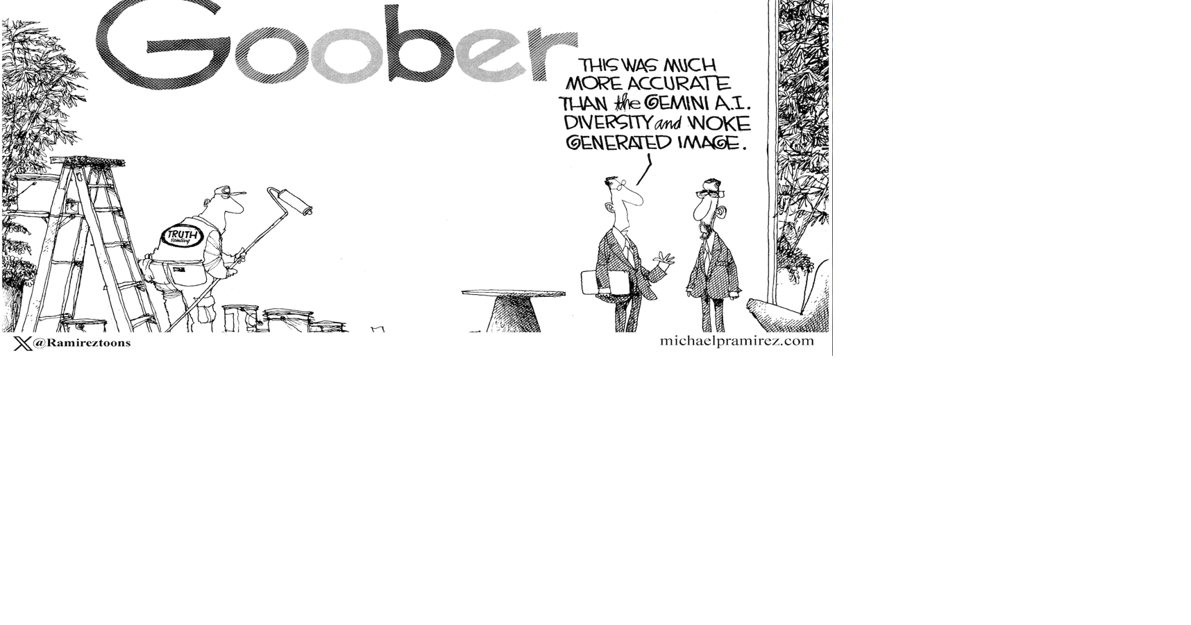 Ramirez cartoon — woke image | | romesentinel.com