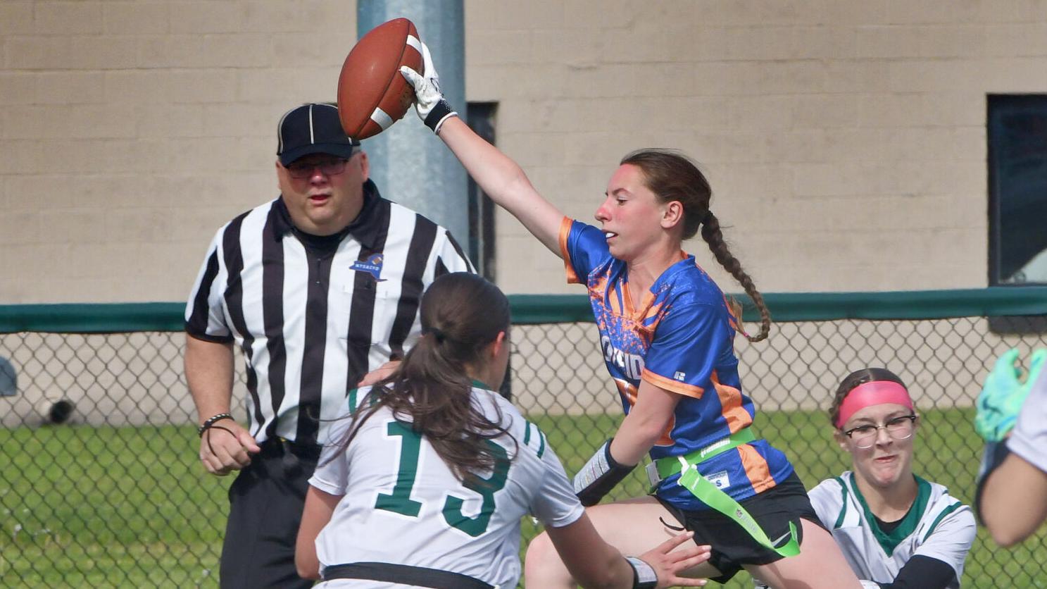 3-peat: Oneida flag football adds another Section III title | Sports ...