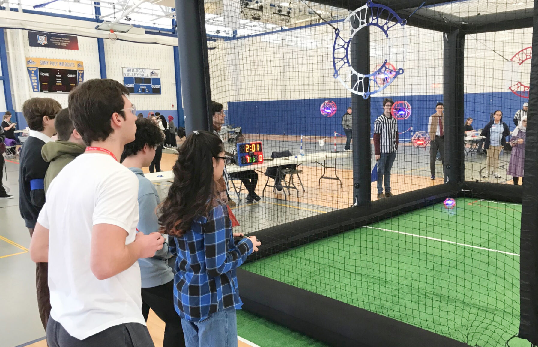 Students compete in drone qualifier at SUNY Poly | News | romesentinel.com
