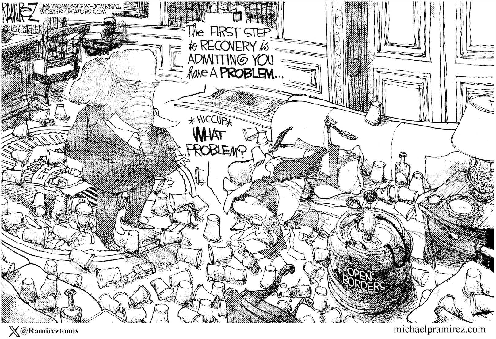 Ramirez cartoon 1207 | | romesentinel.com