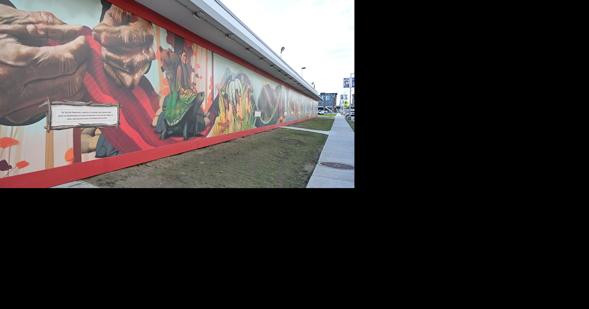 New mural showcases history of Oneida Indian Nation | News ...