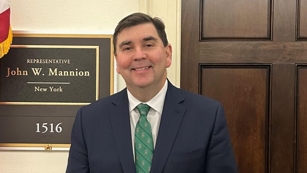 John Mannion takes oath of office to represent NY-22 in 119th Congress ...
