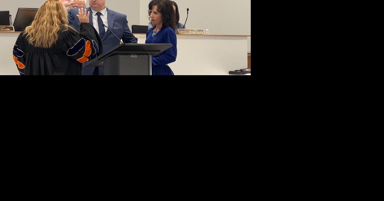 Ken White sworn in to Oneida County Board of Legislators for a one-year ...