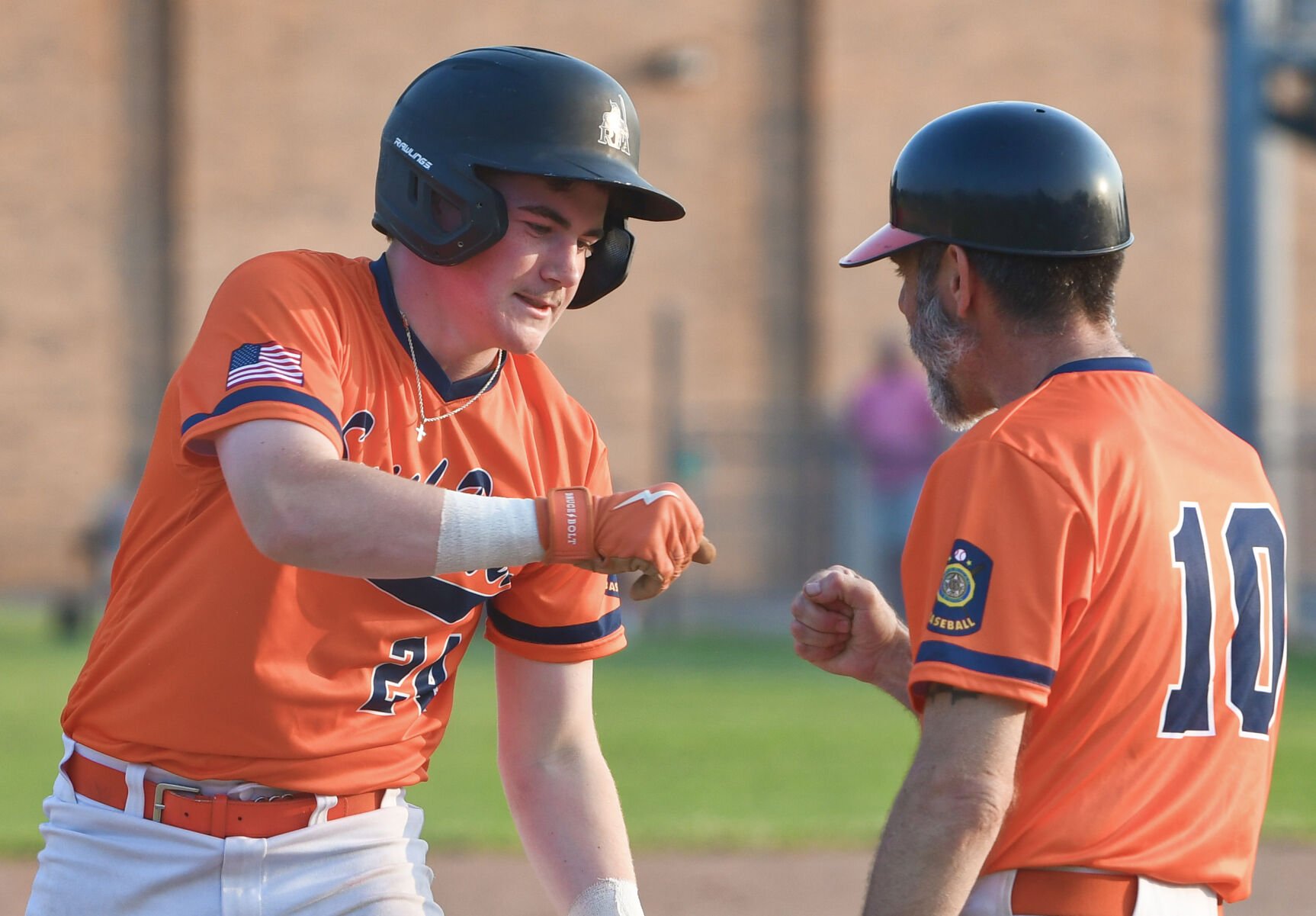 Take a look at the District V Legion baseball game between Utica Jr. Blue Sox and Smith Post ...