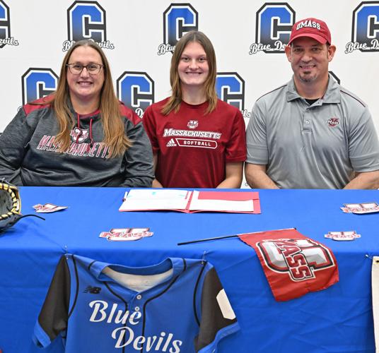 Camden's Musch to play Division I softball at Amherst | High School ...