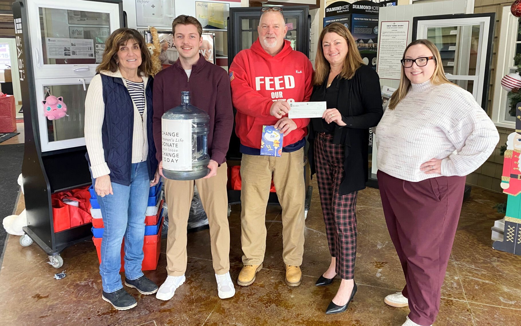 New York Sash donates $1,650 to Feed Our Vets | News | romesentinel.com