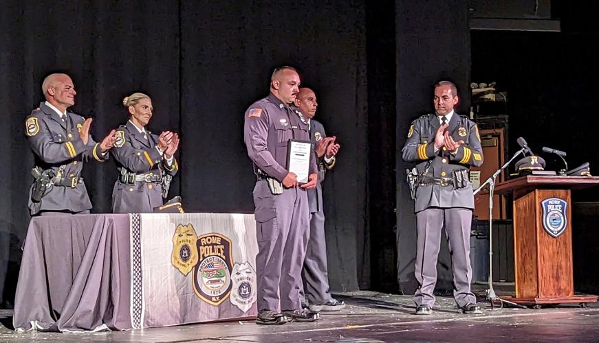 Officers honored at Rome Police awards ceremony | News | romesentinel.com