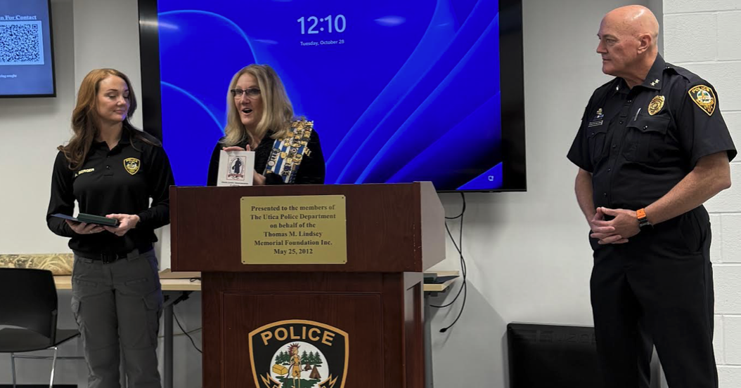 Local DAR chapter honors Utica Police on First Responders Day | News ...
