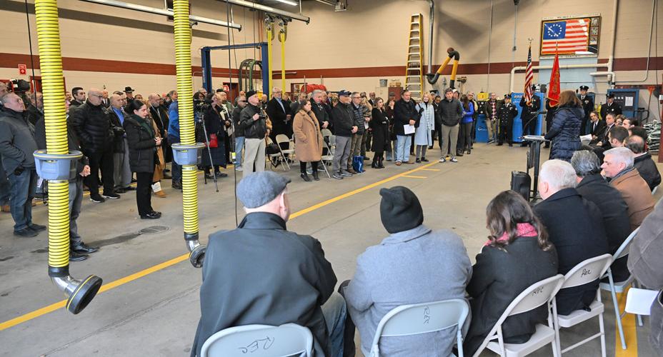 Utica station dedicated to retired Fire Chief Russell Brooks | News ...