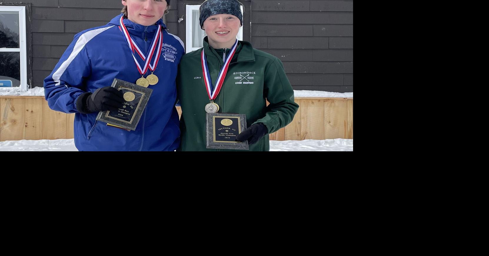 Cora Hinsdill, Seth Stevens win nordic ski section titles | High School ...