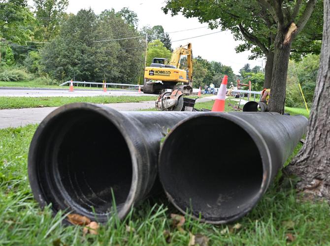 Water line work on Floyd Ave. to last a few more weeks | News ...