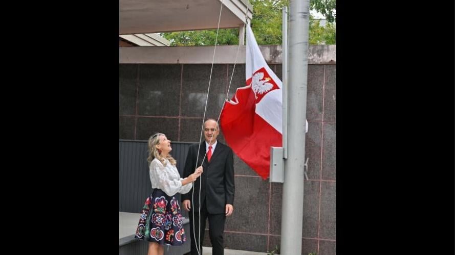 Utica honors Polish community with flag-raising ceremony | News ...