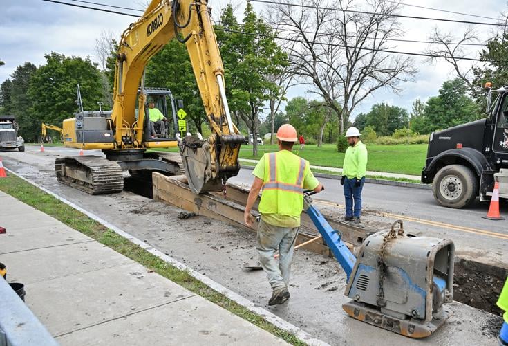 Water line work on Floyd Ave. to last a few more weeks | News ...