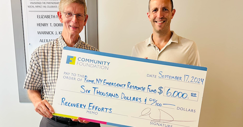 COMMUNITY SNAPSHOT: Rome Lion's Club donates to tornado recovery fund ...
