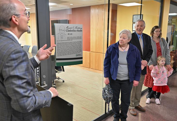 Russel C. Fielding Conference Room unveiled at MVCC Rome campus ...
