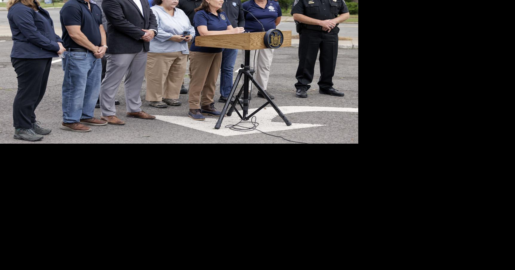 VIDEO: Gov. Kathy Hochul addresses radar-confirmed tornado in Rome, NY ...
